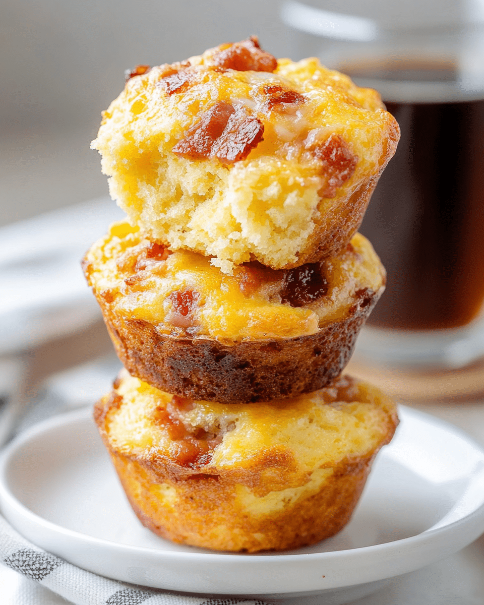 Cheesy Bacon Egg Muffins (Perfect for Breakfast or Brunch!)
