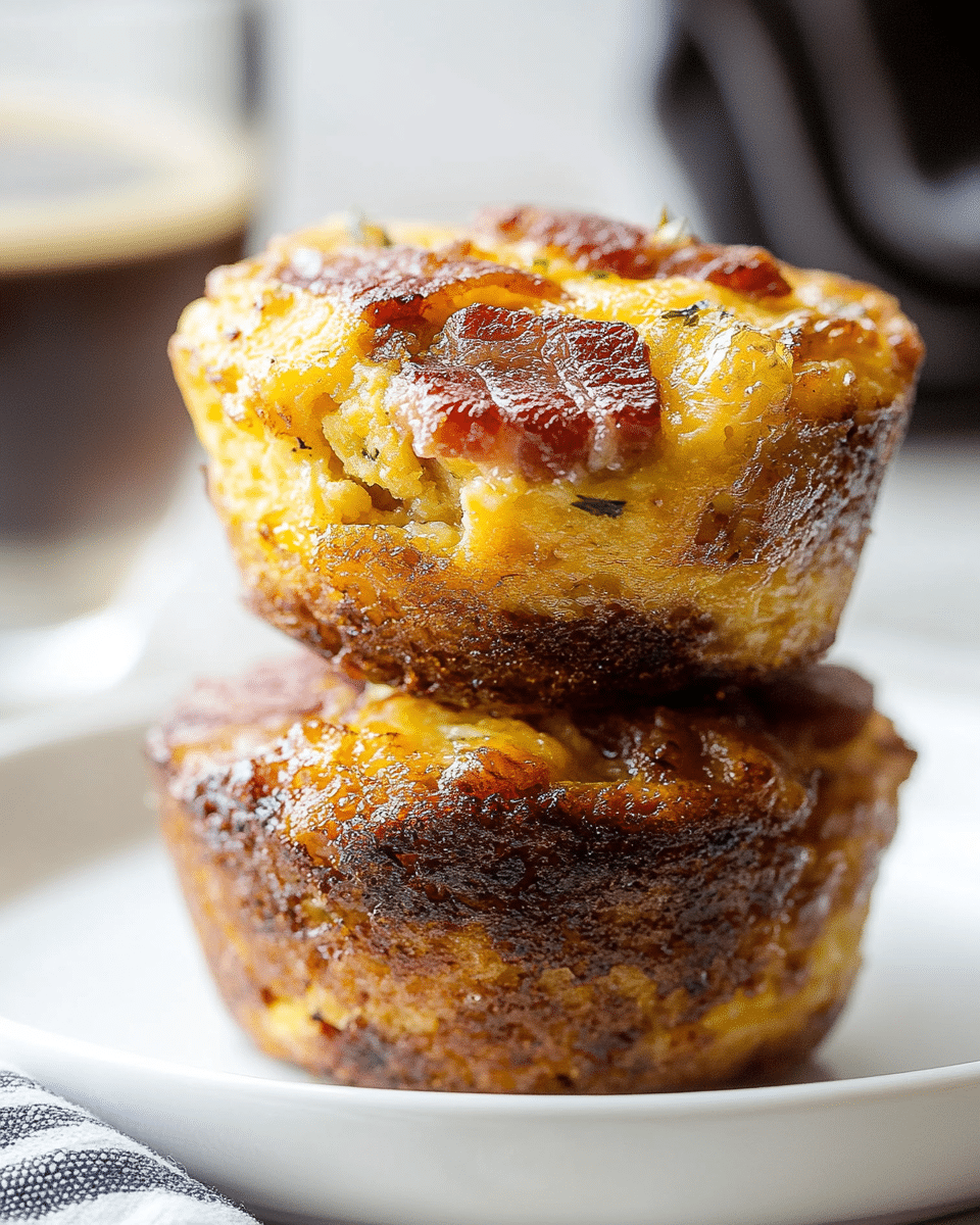 Cheesy Bacon Egg Muffins (Perfect for Breakfast or Brunch!)