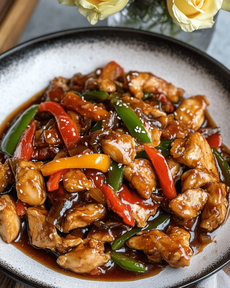 Easy Chicken in Chinese Garlic Sauce (Better Than Takeout!)