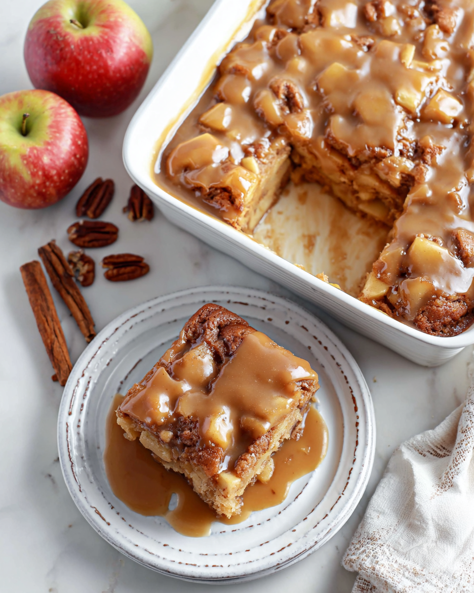 Easy Apple Dapple Cake (Old-Fashioned Recipe!)